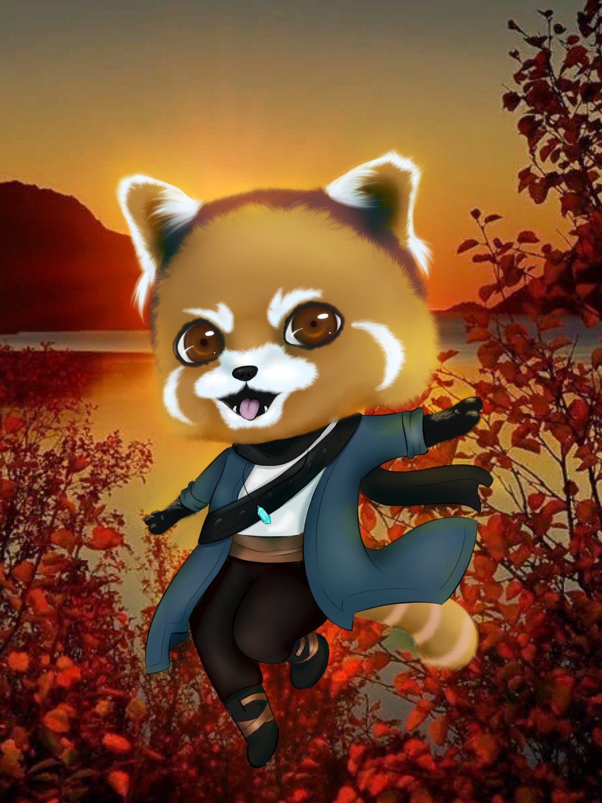 ArtStation - Red Panda Kai