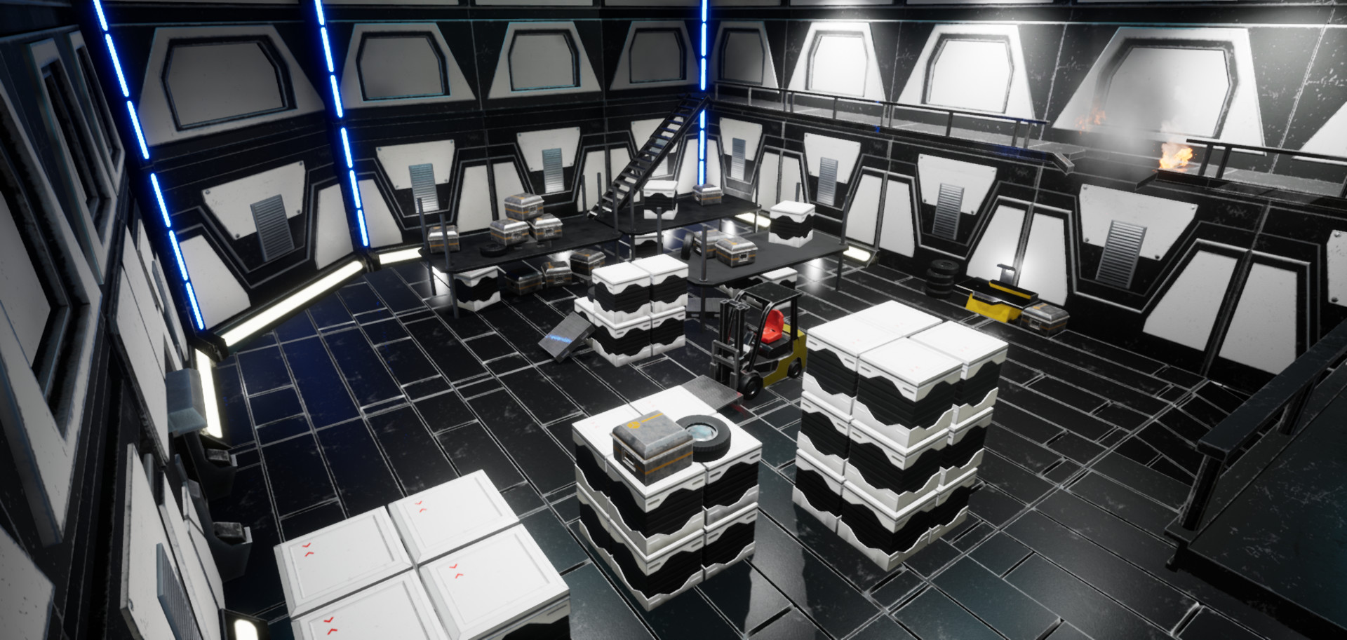 ArtStation - Sci-Fi Environment Storage Room