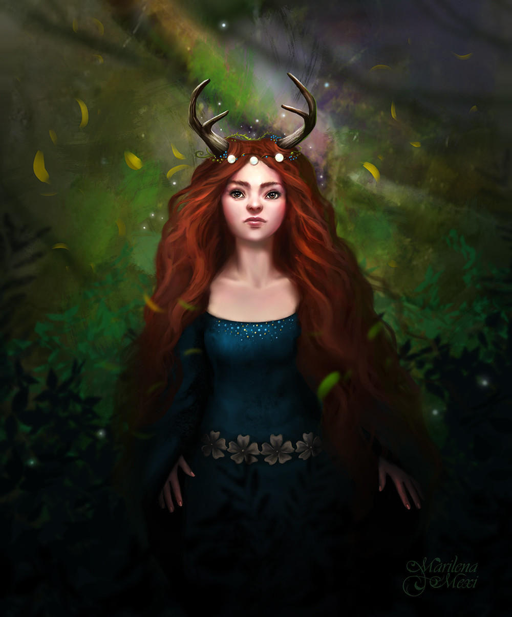 ArtStation - Lady Deer