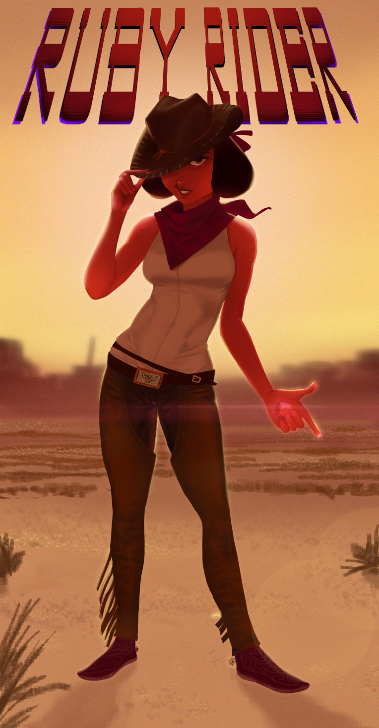 ArtStation - Ruby rider