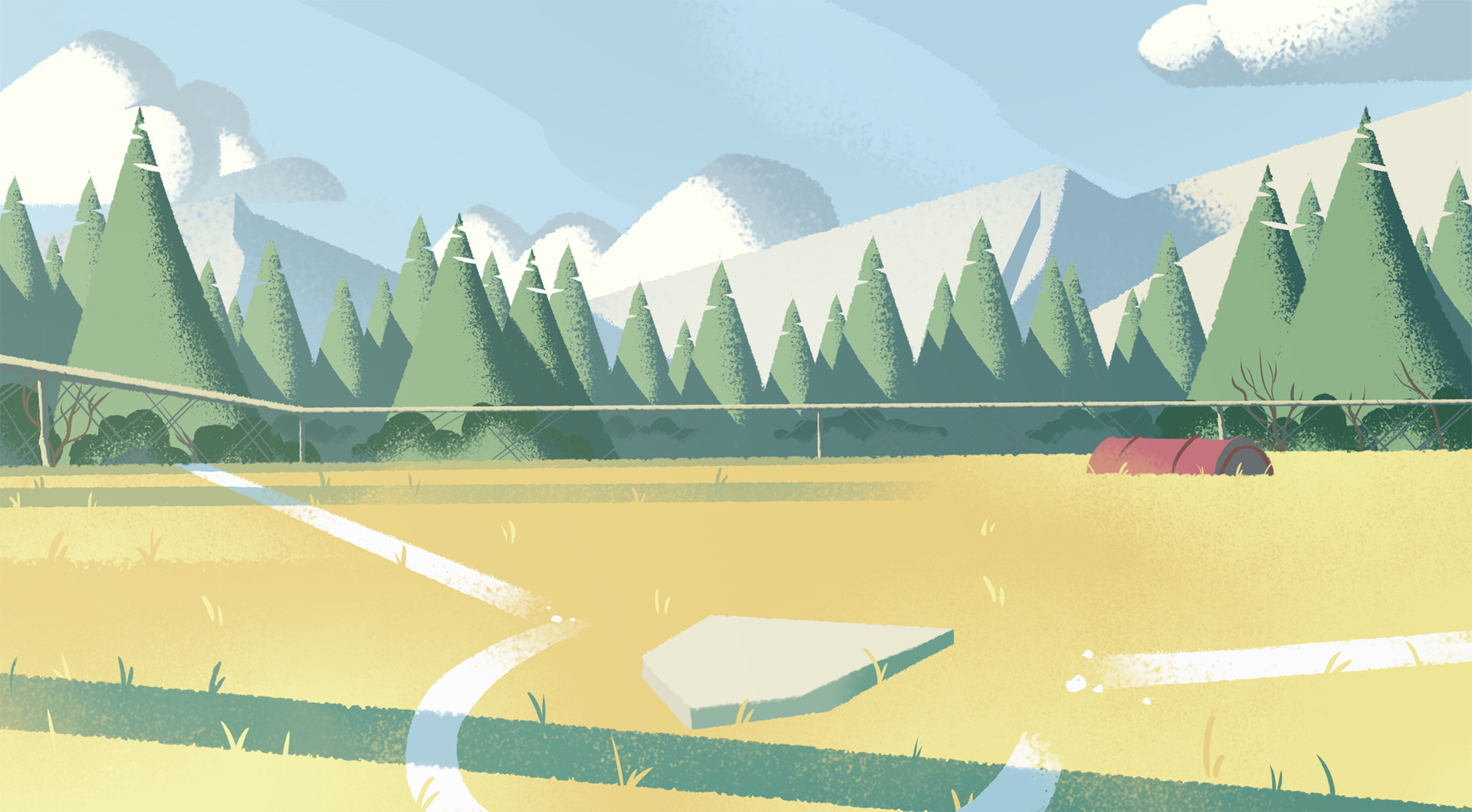 ArtStation - Background for Animation 2