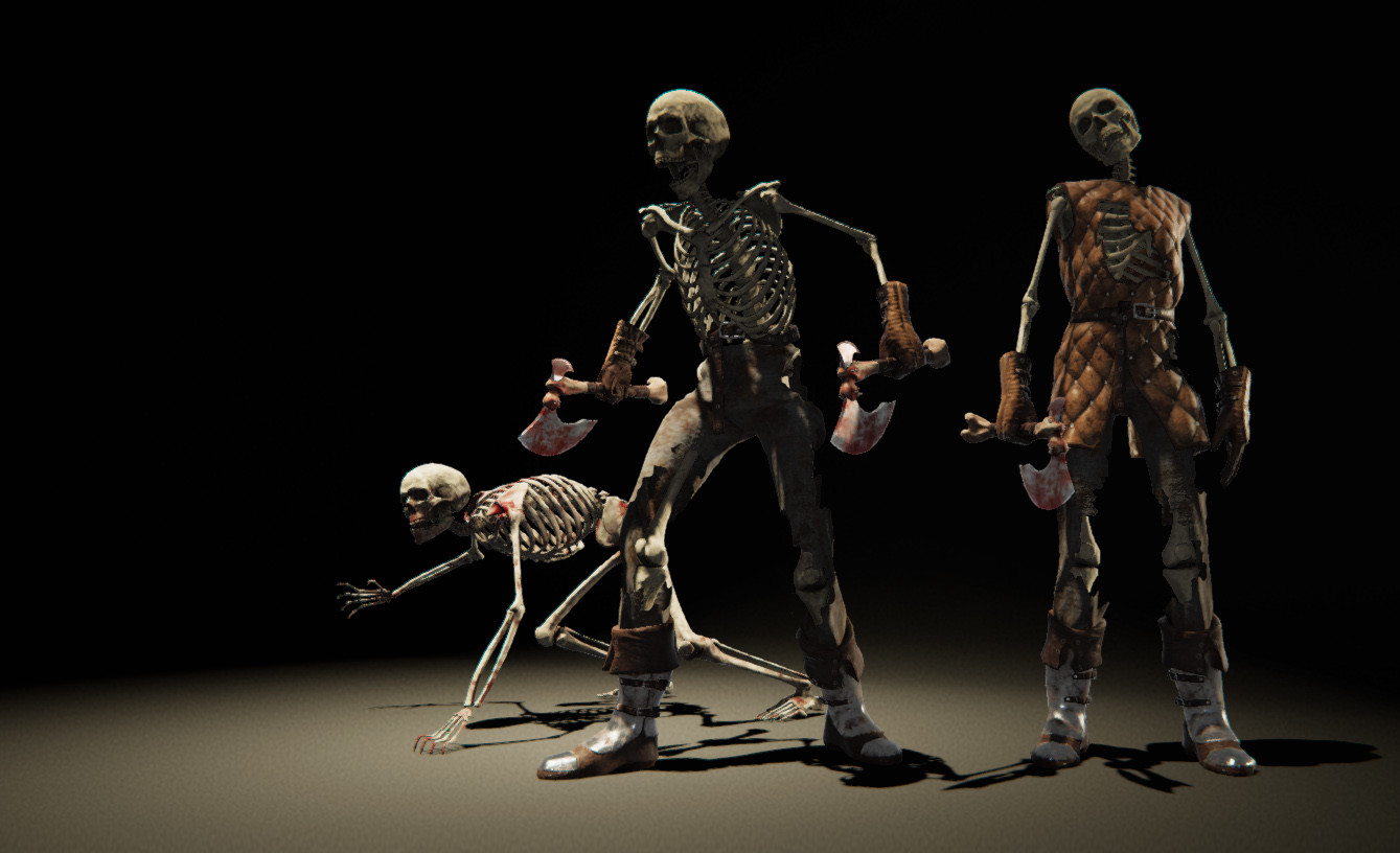 ArtStation - Skeleton Warrior