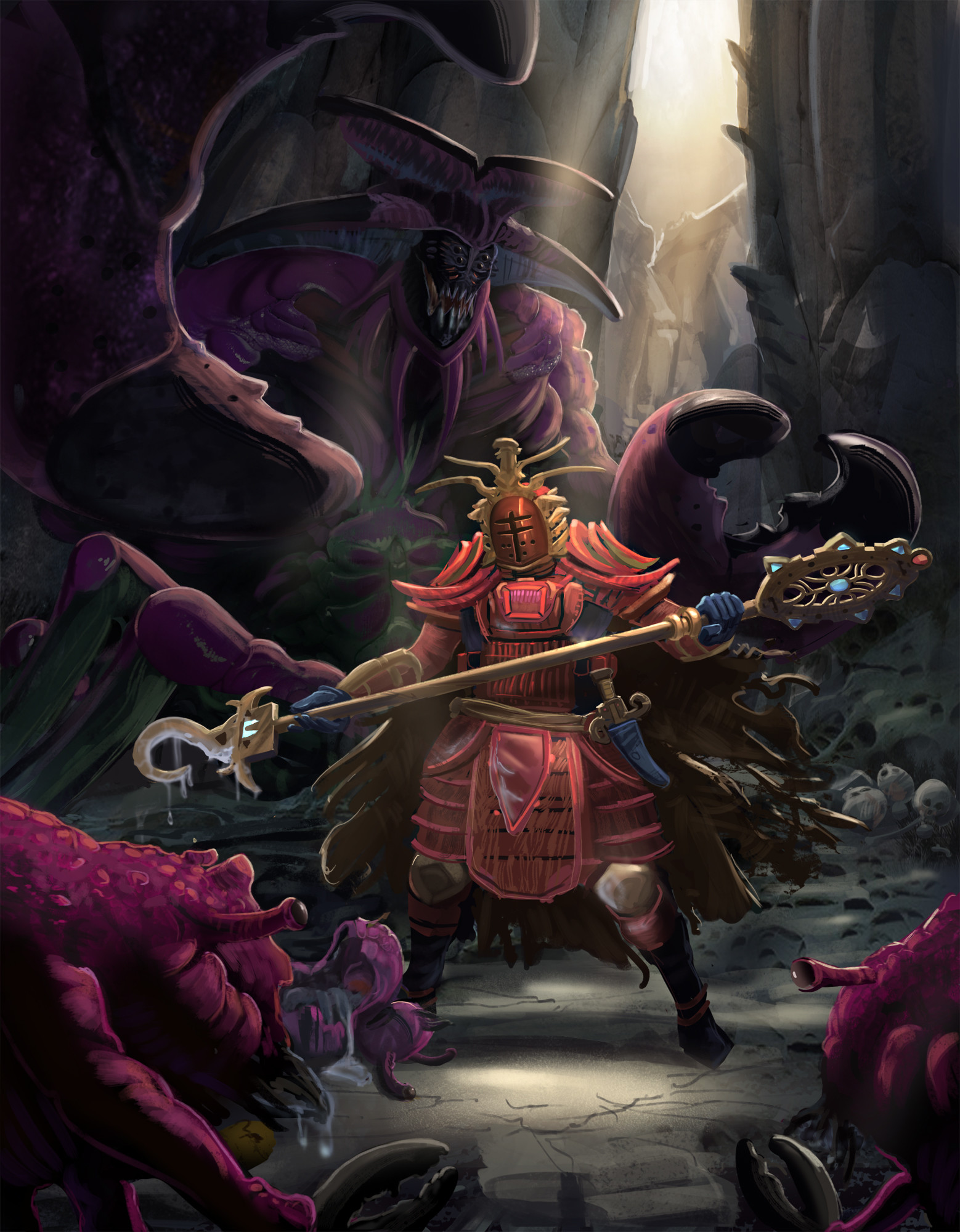 ArtStation - Red knight