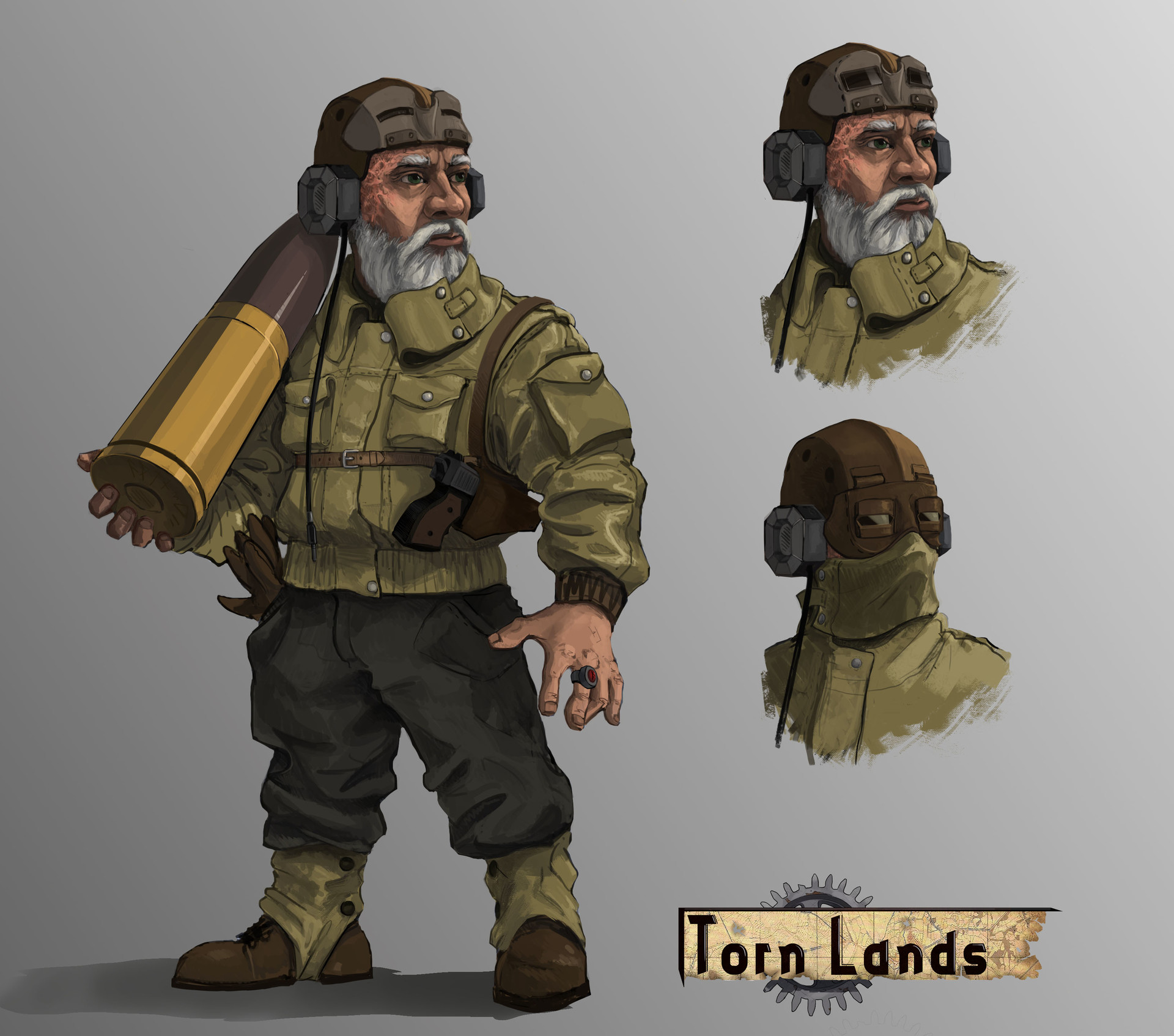 ArtStation - Dwarven tankman