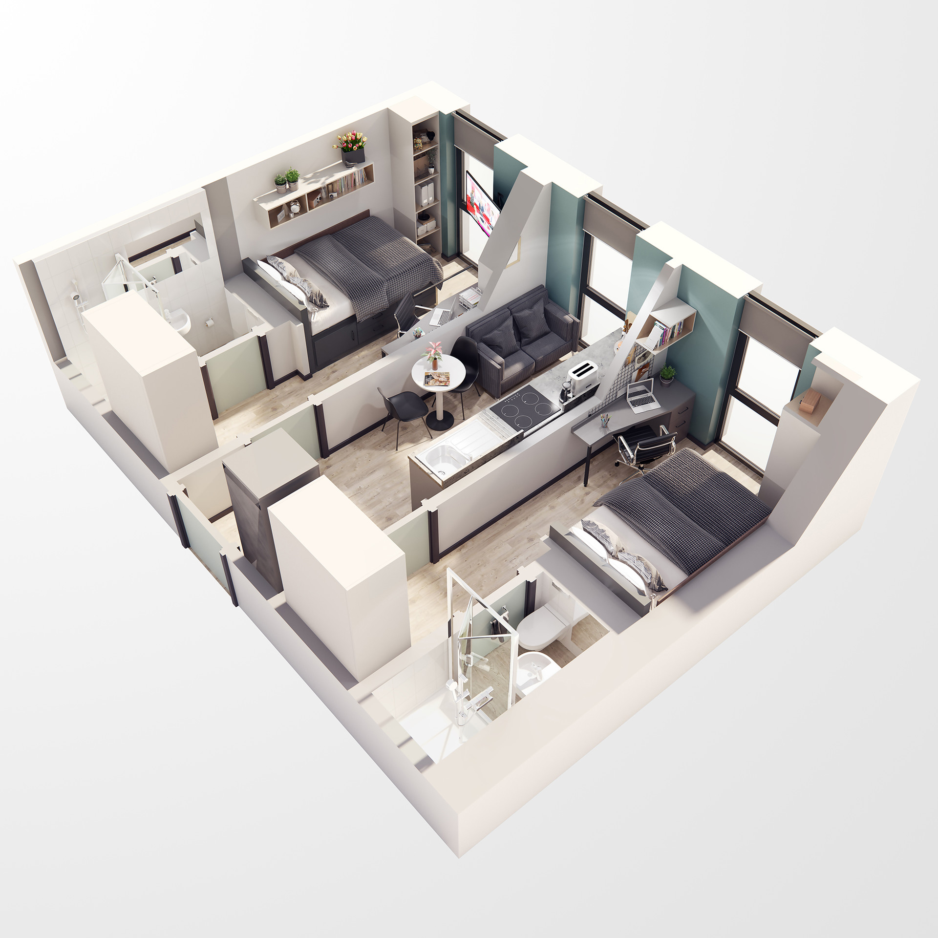 Student Accommodation Floor Plans | Viewfloor.co Student Accommodation Floor Plans | Viewfloor.co