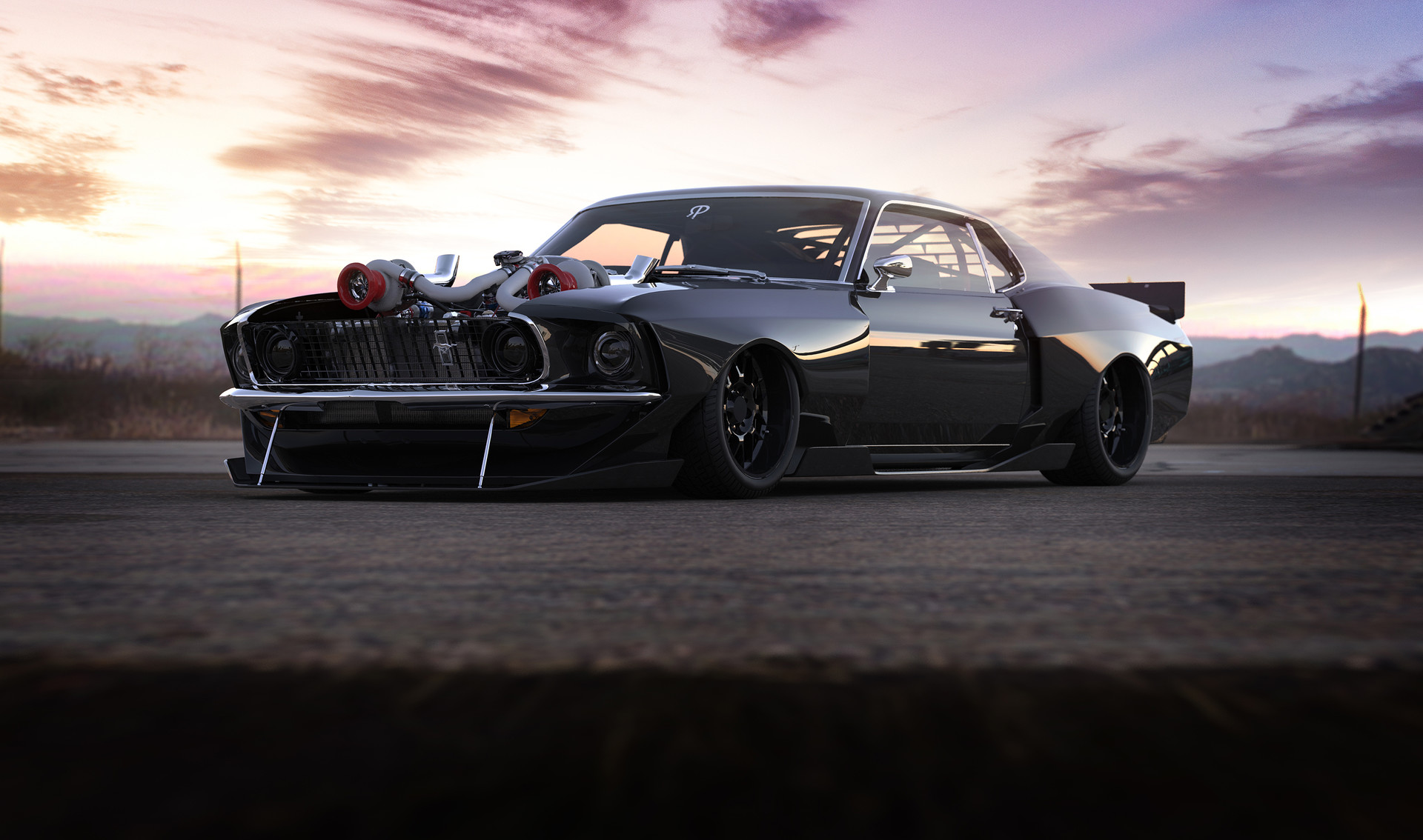 ArtStation - Mustang BOSS 302 IV.