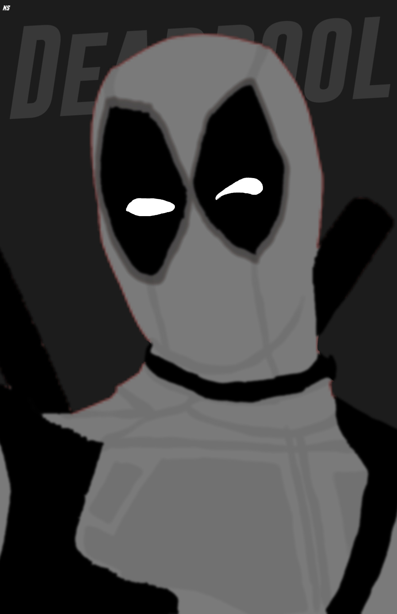 ArtStation - Deadpool Vector Practice