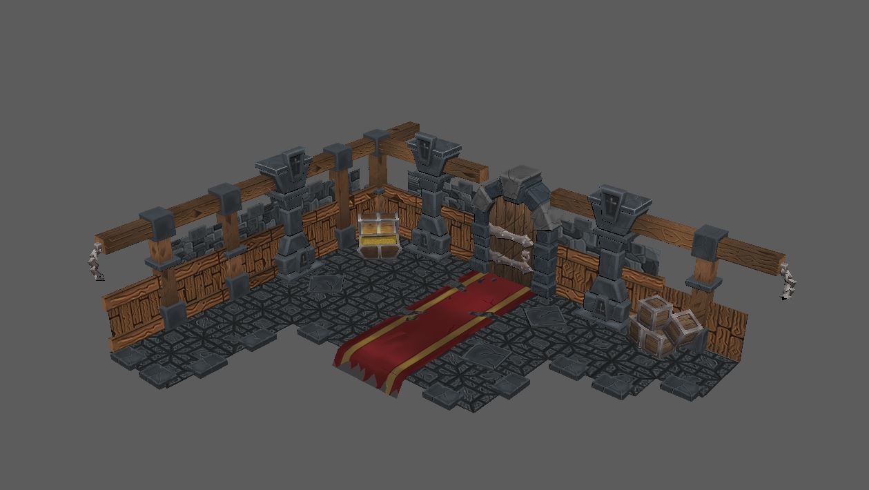 ArtStation - Dungeon Room