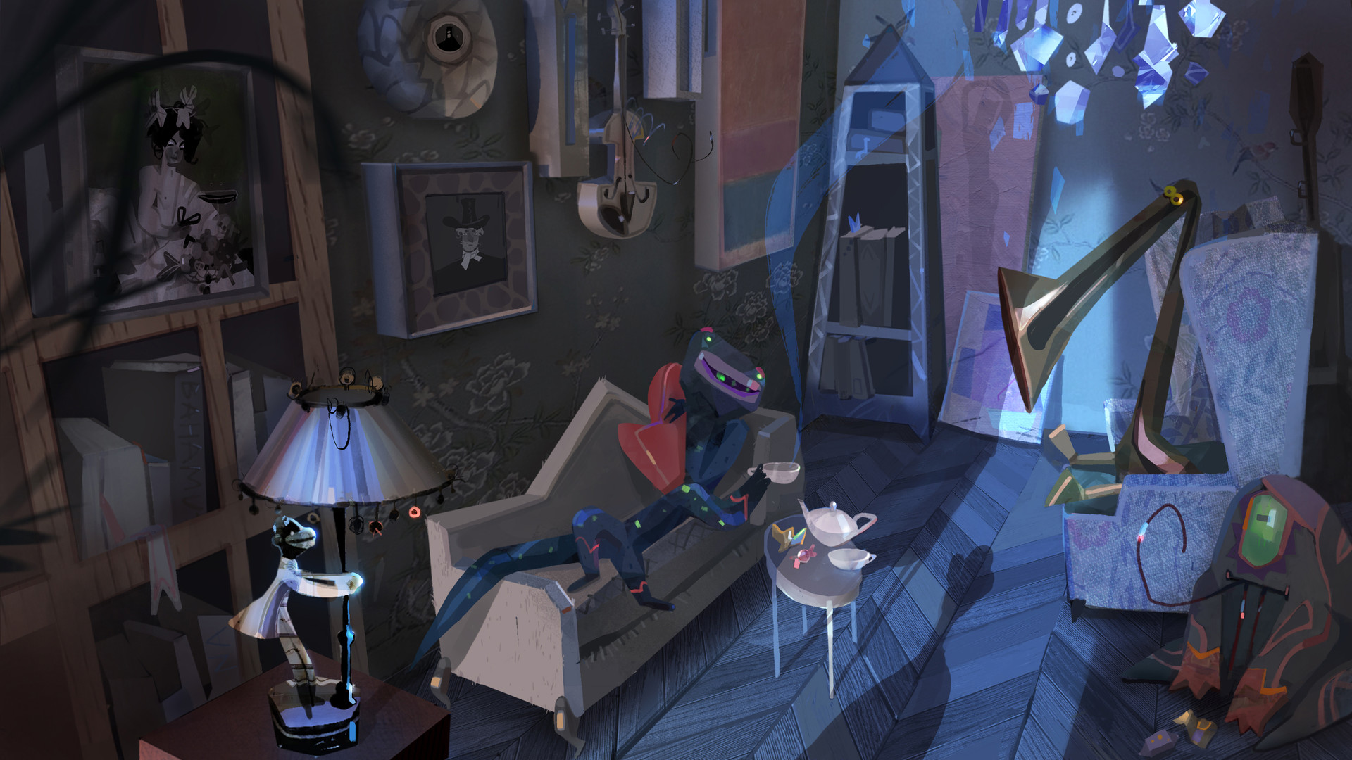 ArtStation - Orchestra Monsters Illustration