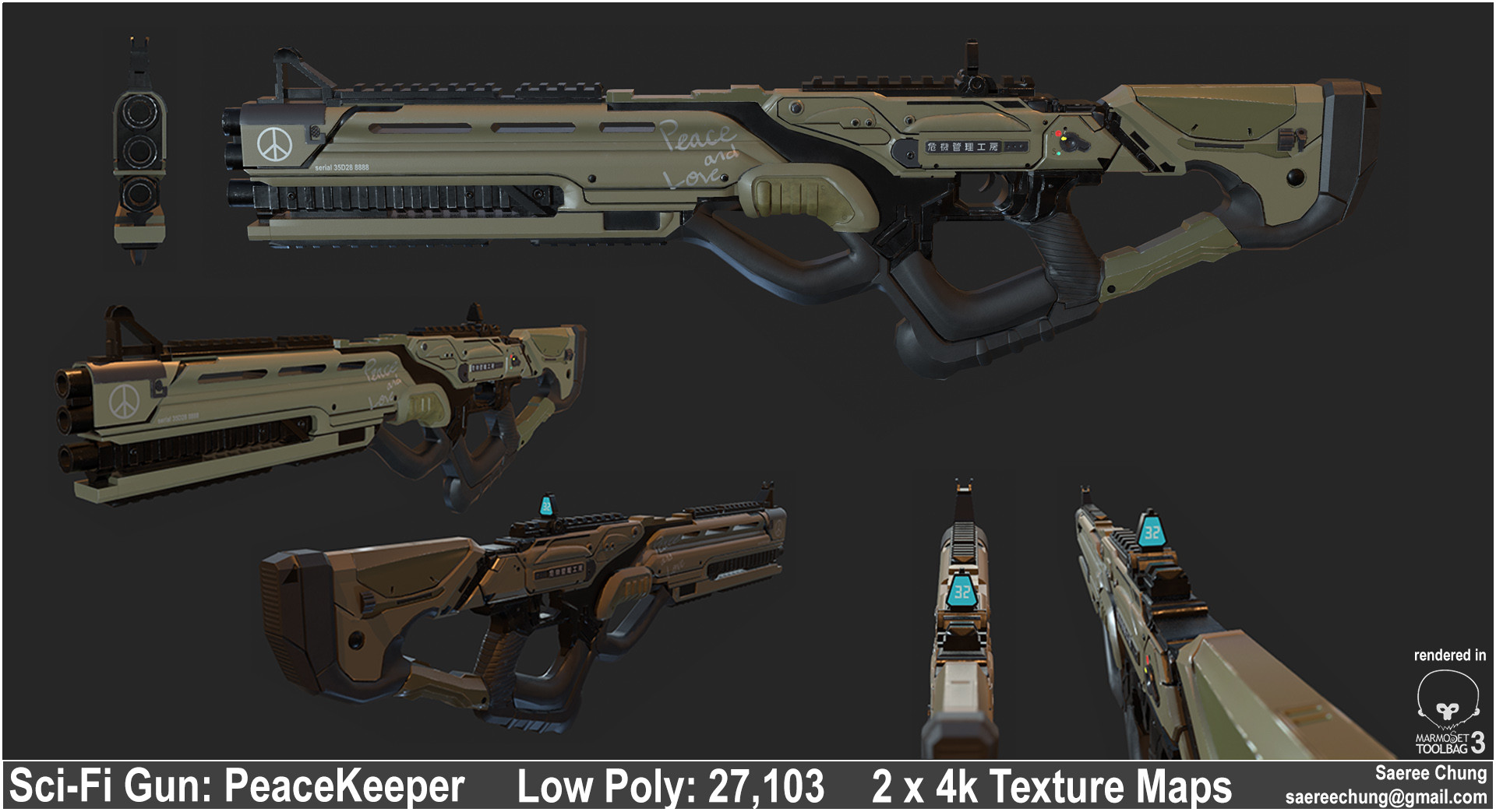 Saeree Chung - Sci-Fi Gun: Peacekeeper