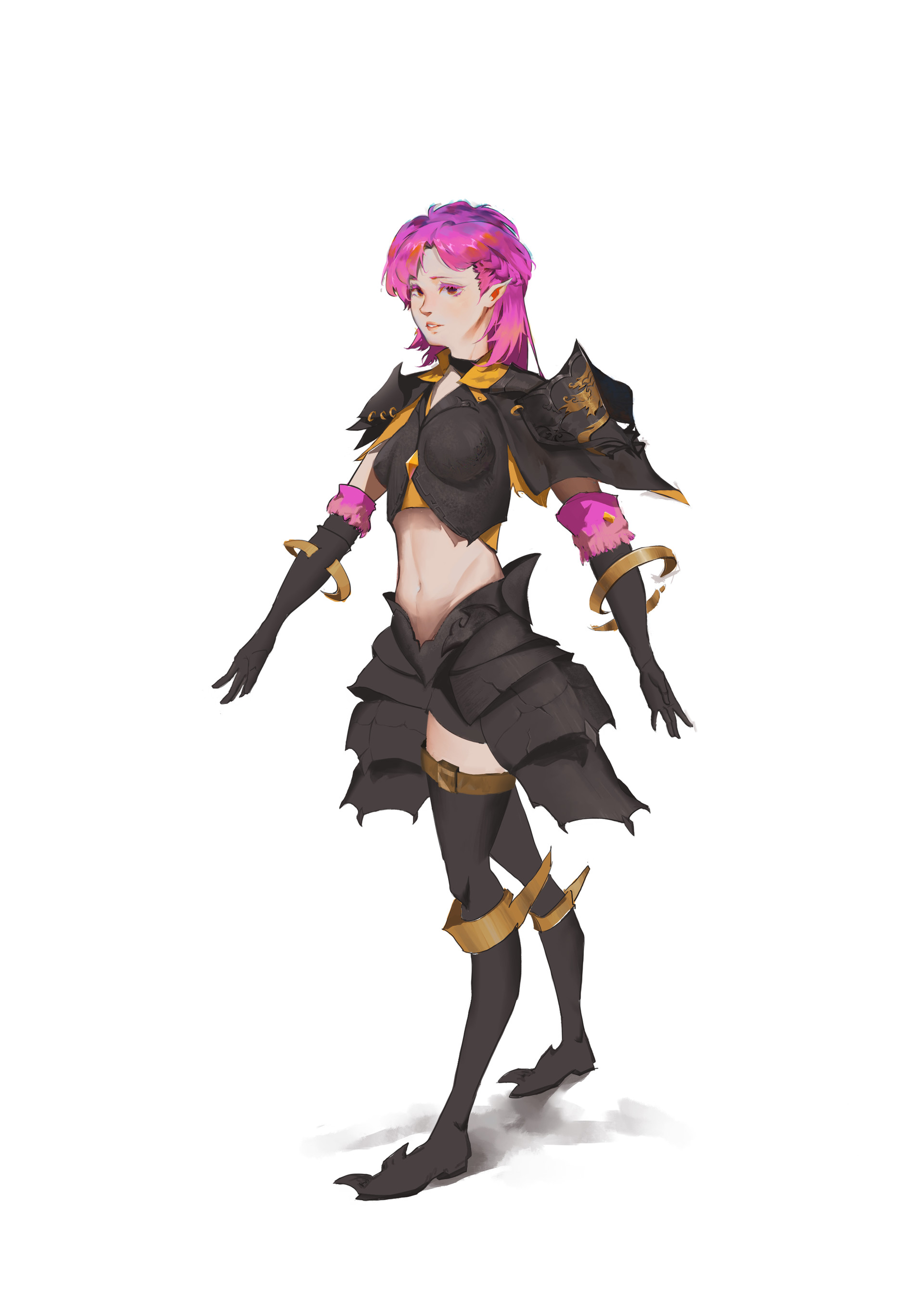 ArtStation - Dragon girl