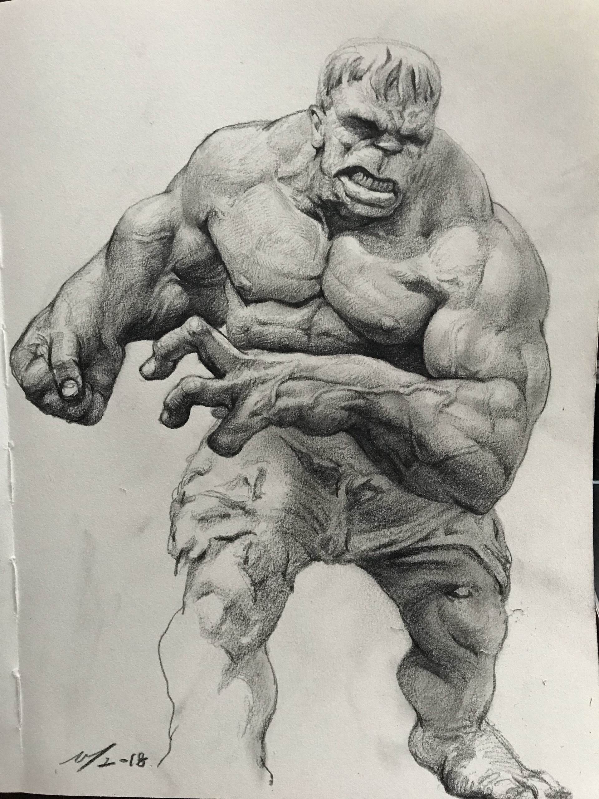 ArtStation - some sketch —-hulk
