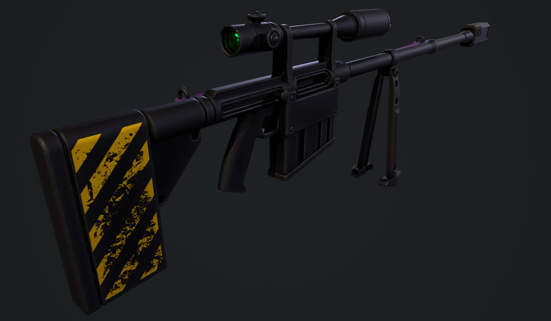 EGGO Gostyshev - Yoko's sniper rifle.
