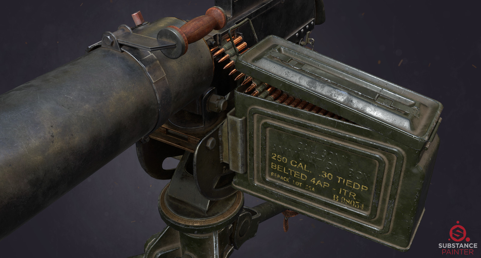 Gagandeep Singh Cheema - M1917 Browning machine Gun with A1 tripod