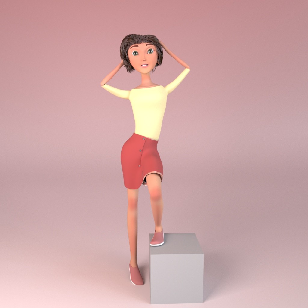 ArtStation - Cartoon Linda