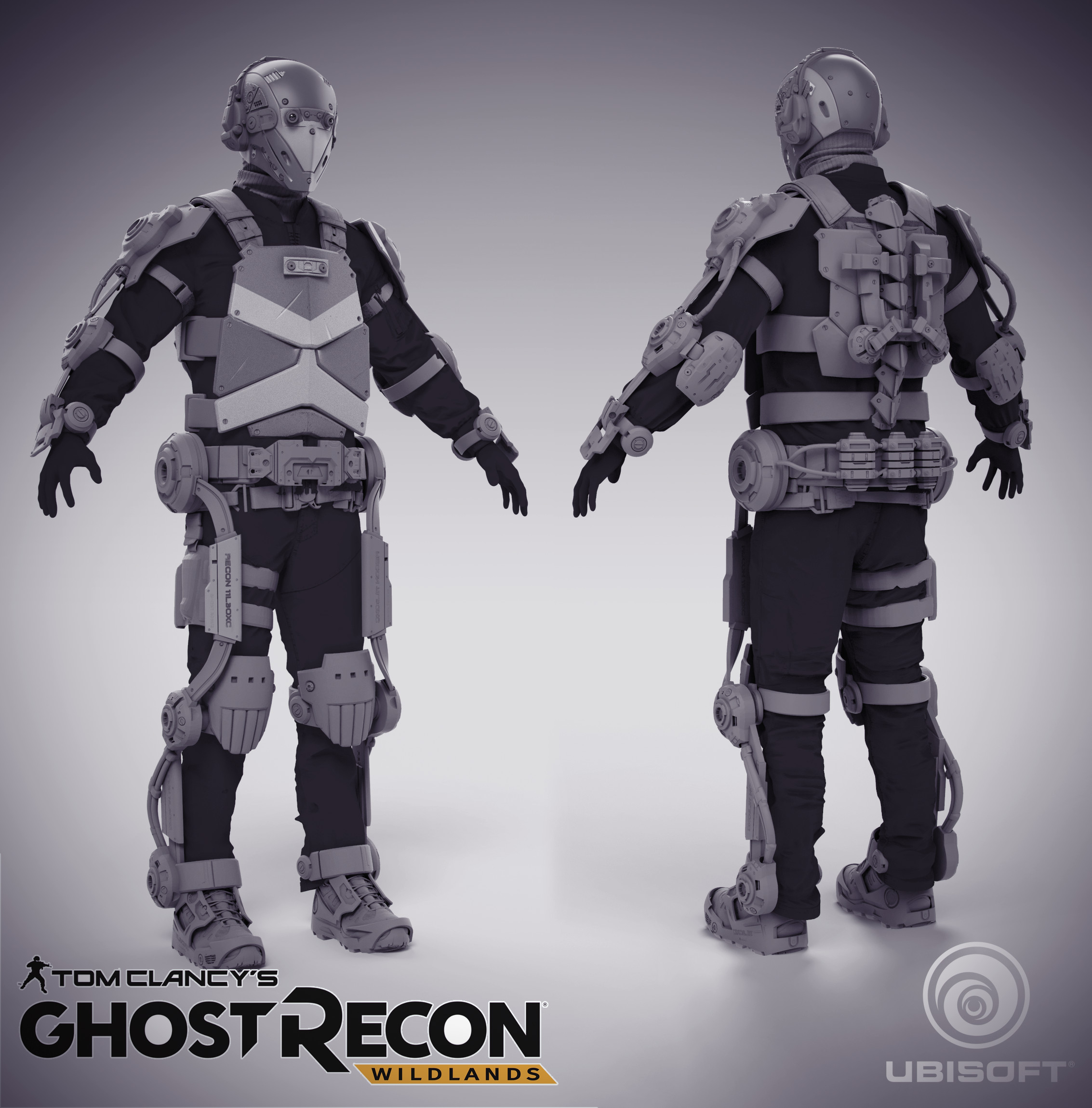 Oscar Gimenez Portfolio - Exo Suit Ghost Recon Wildlands