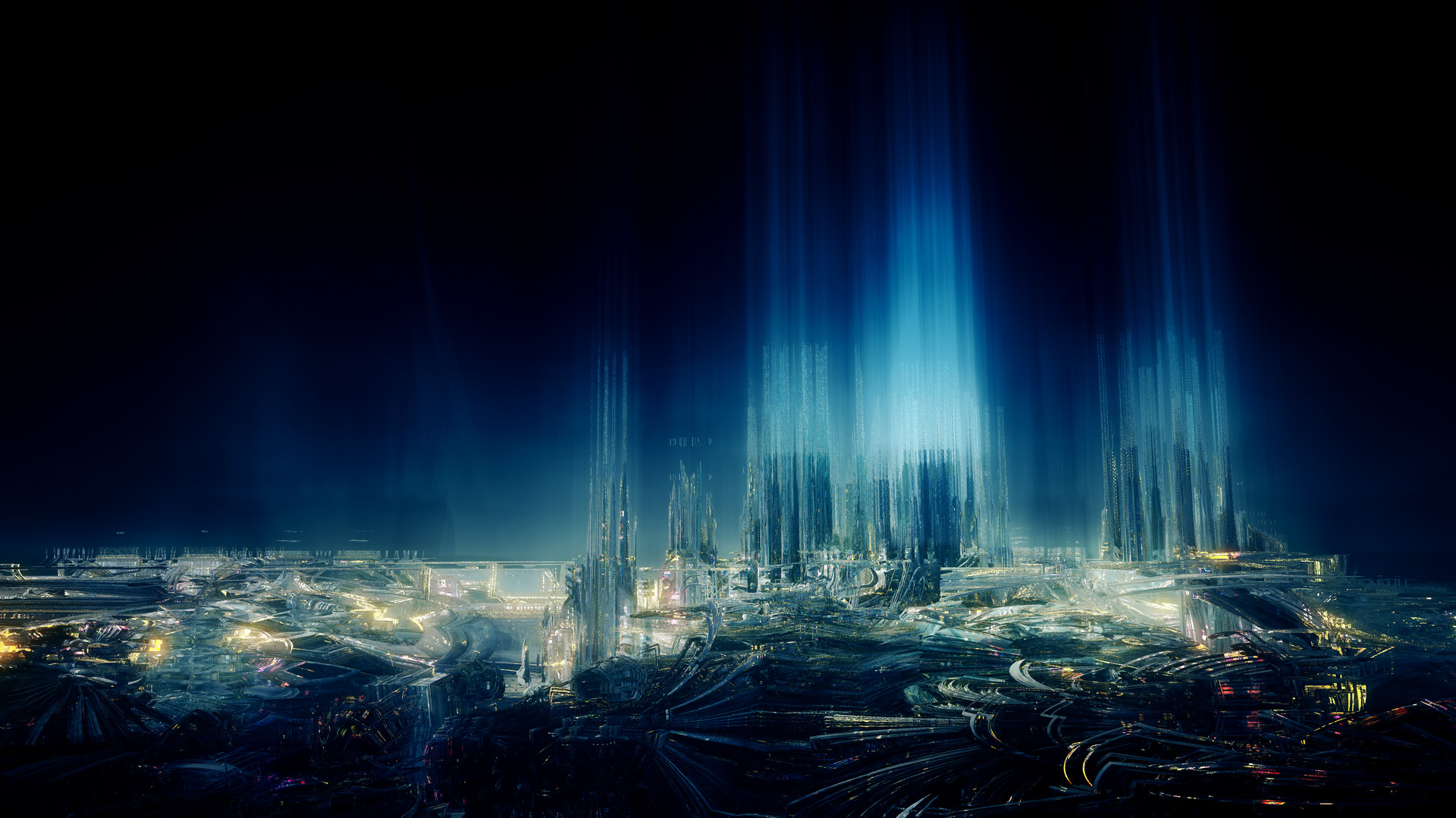 Medieval Futuristic City