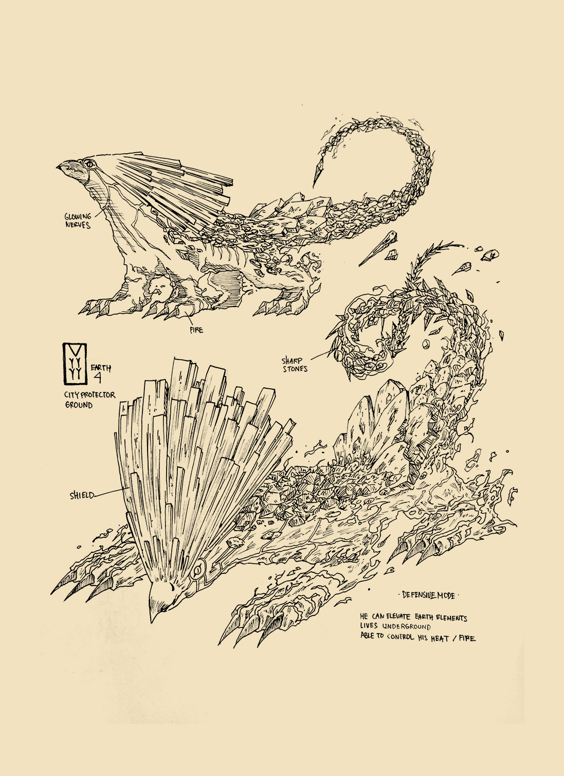 ArtStation - Simple 2D Concept Art