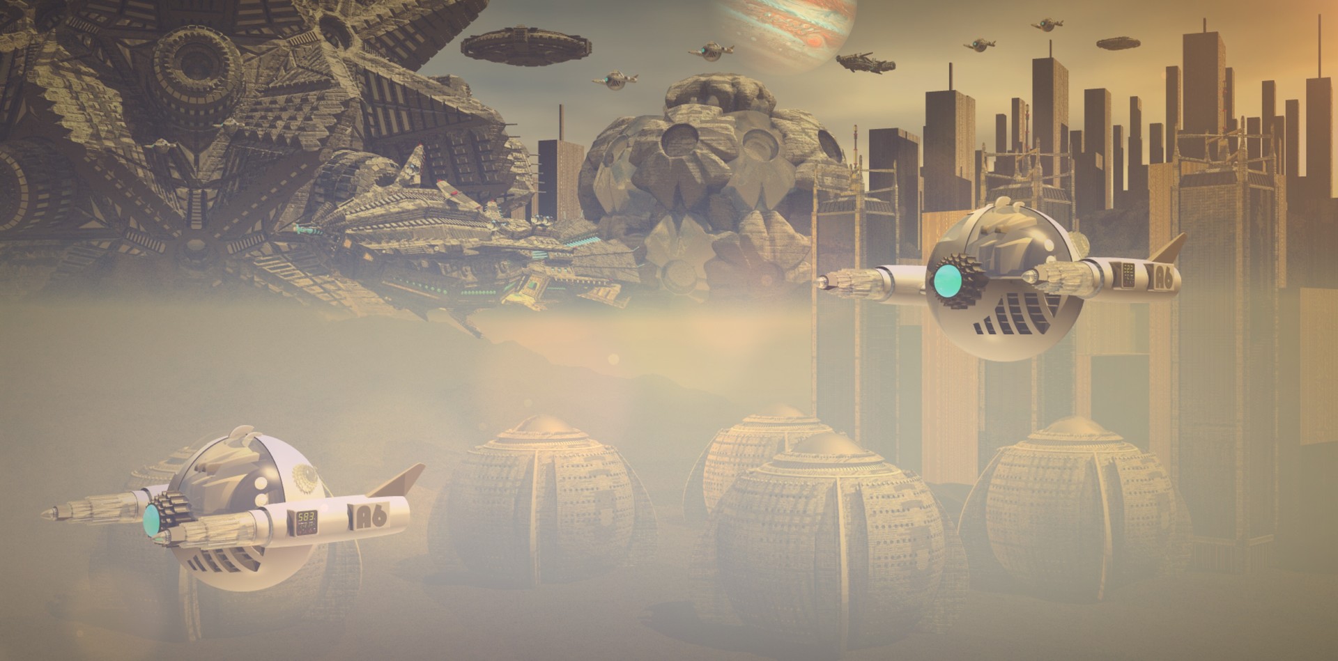 ArtStation - SiFi World