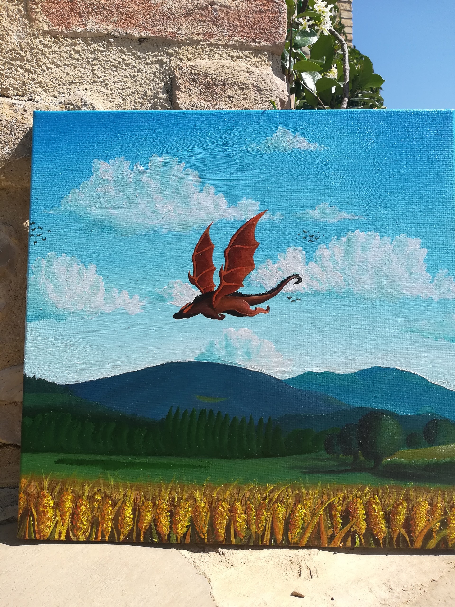 ArtStation - "The Red Dragon"