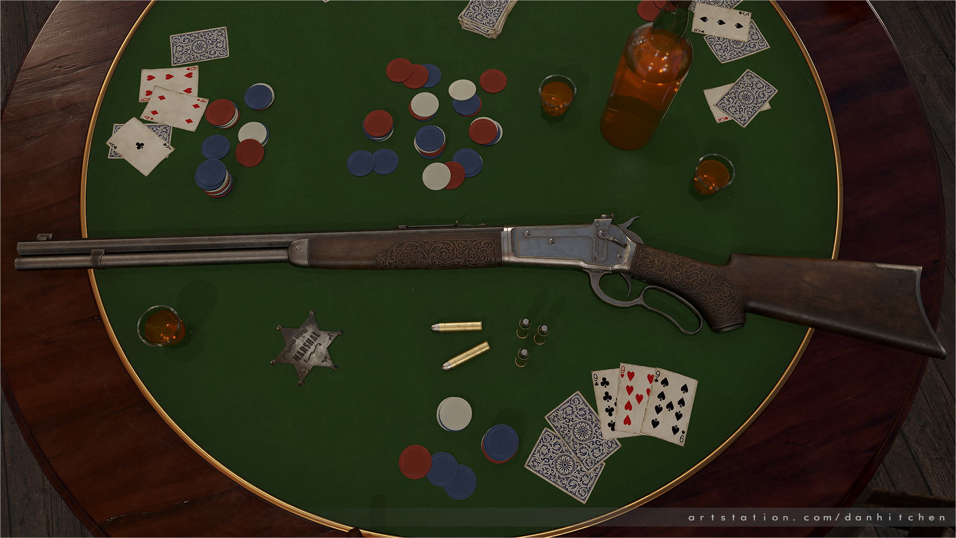 Dan Hitchen - Western Saloon