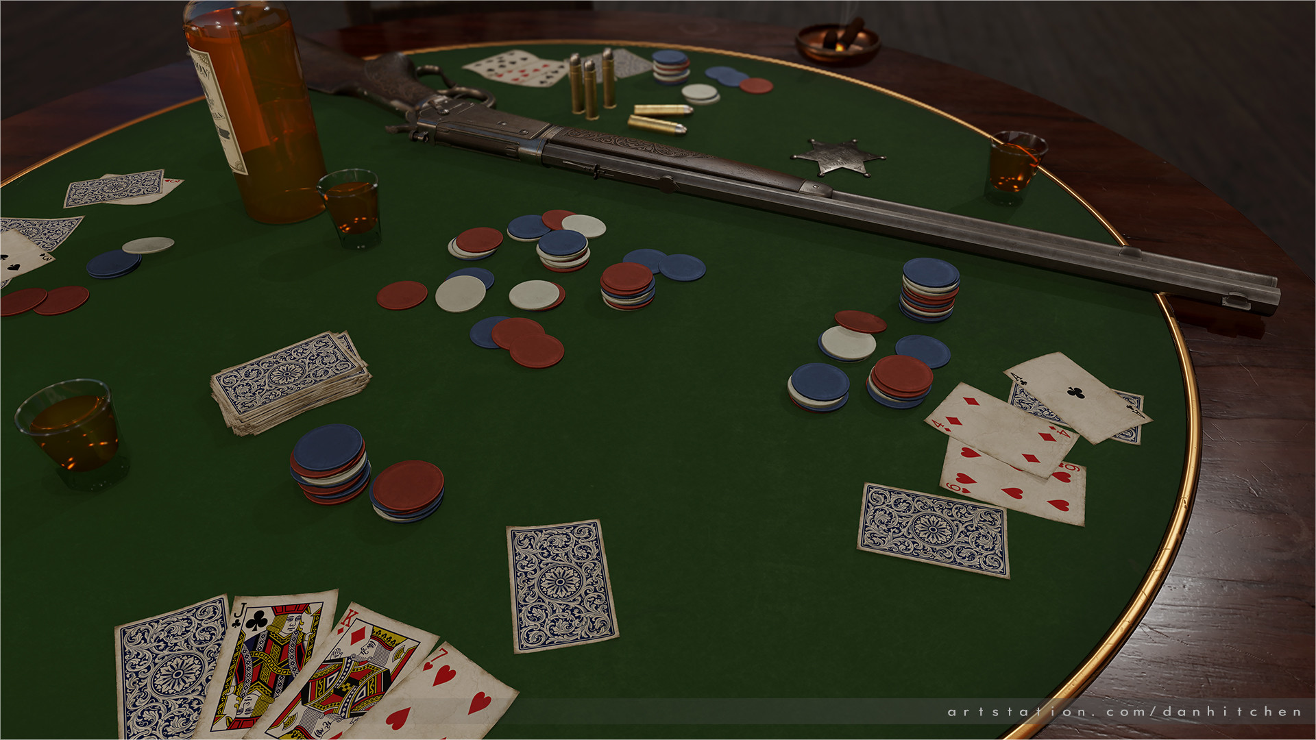 Dan Hitchen - Western Saloon