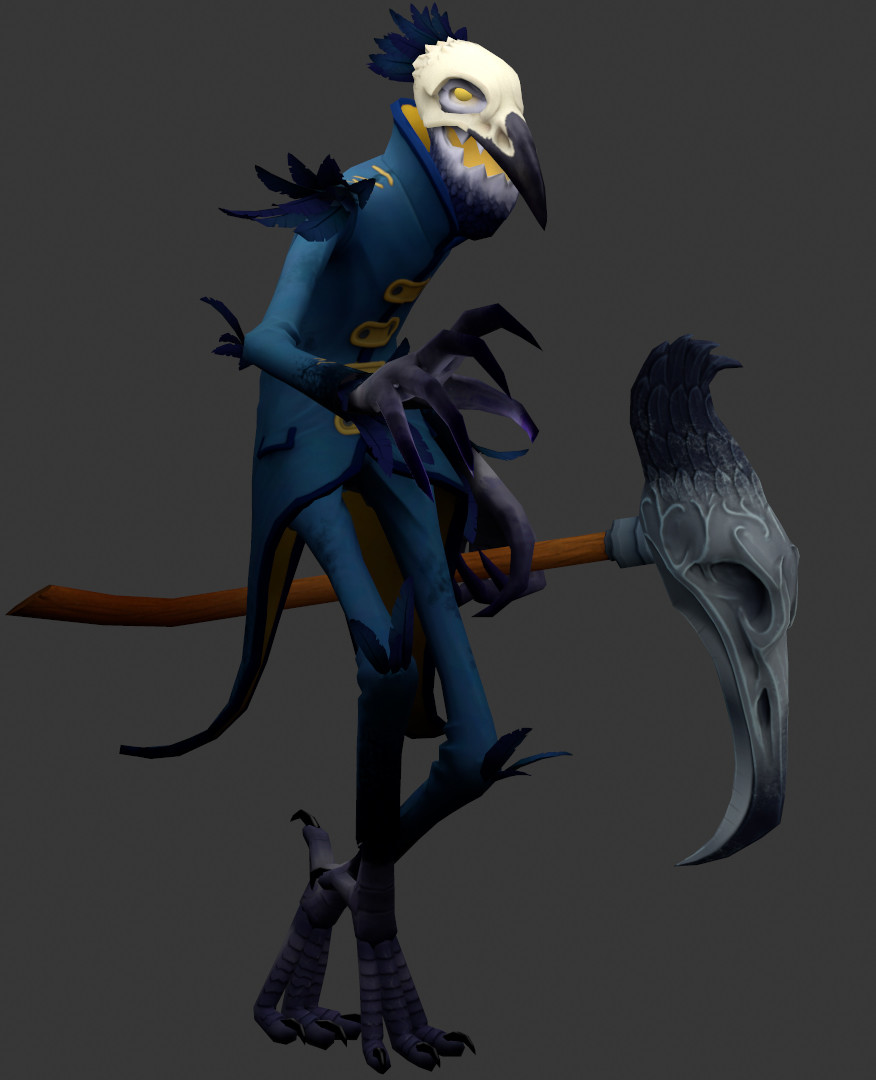 ArtStation - Crow King Skin