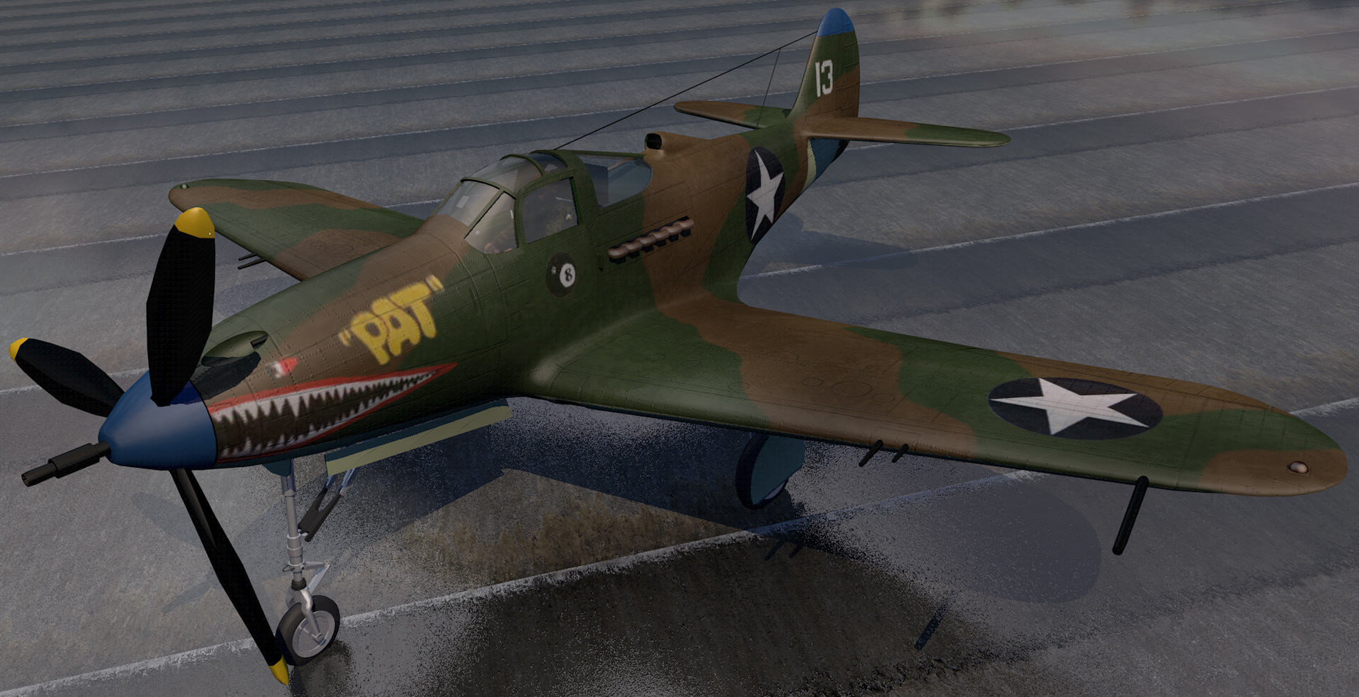 ArtStation - WW2 American Aircraft Builds WIP