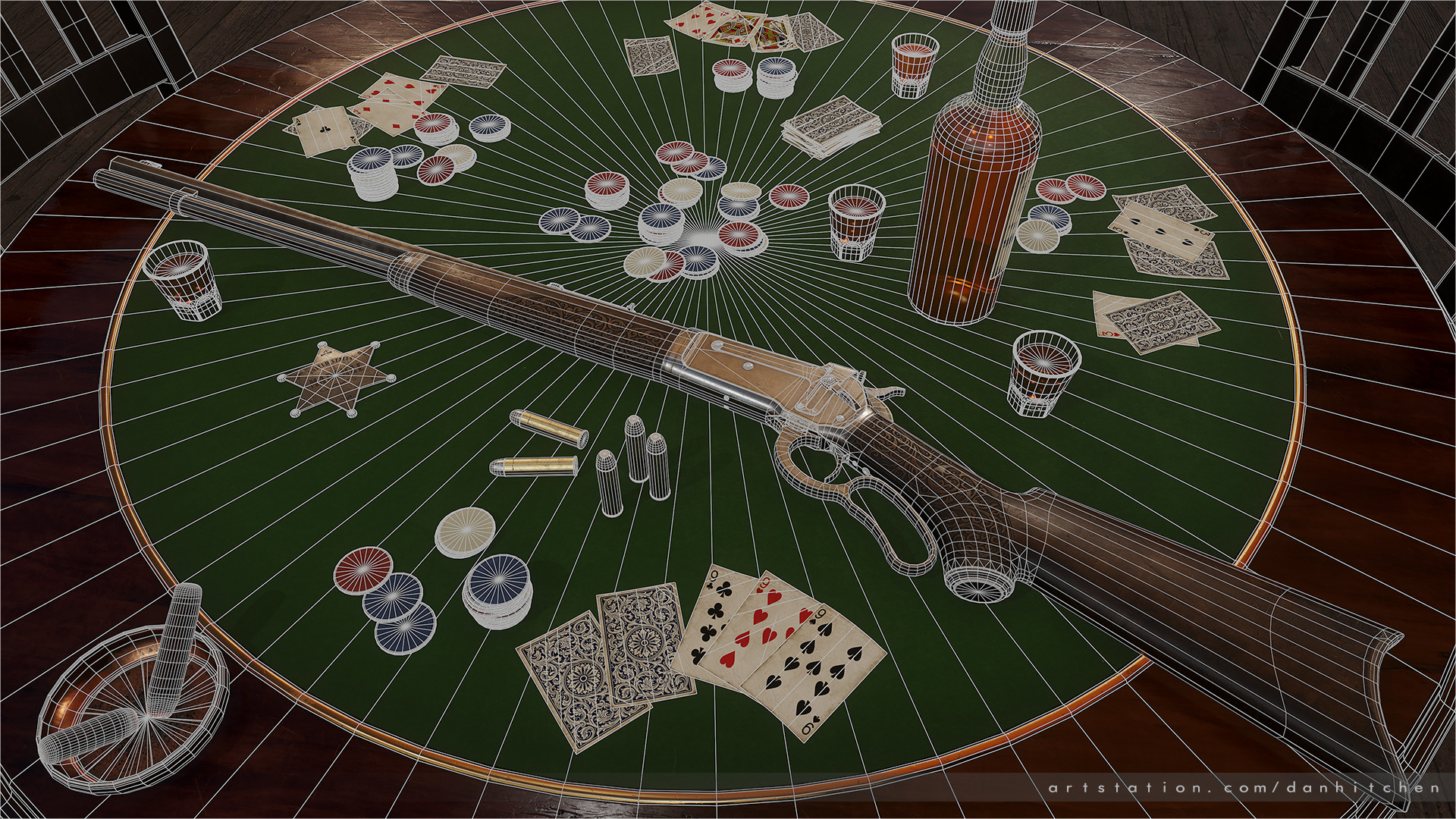 Dan Hitchen - Western Saloon