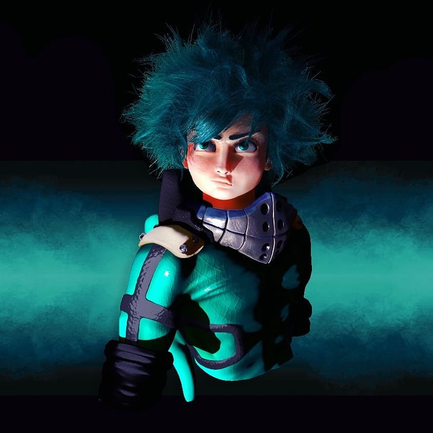 ArtStation - Deku - Boku no Hero - Fan Art