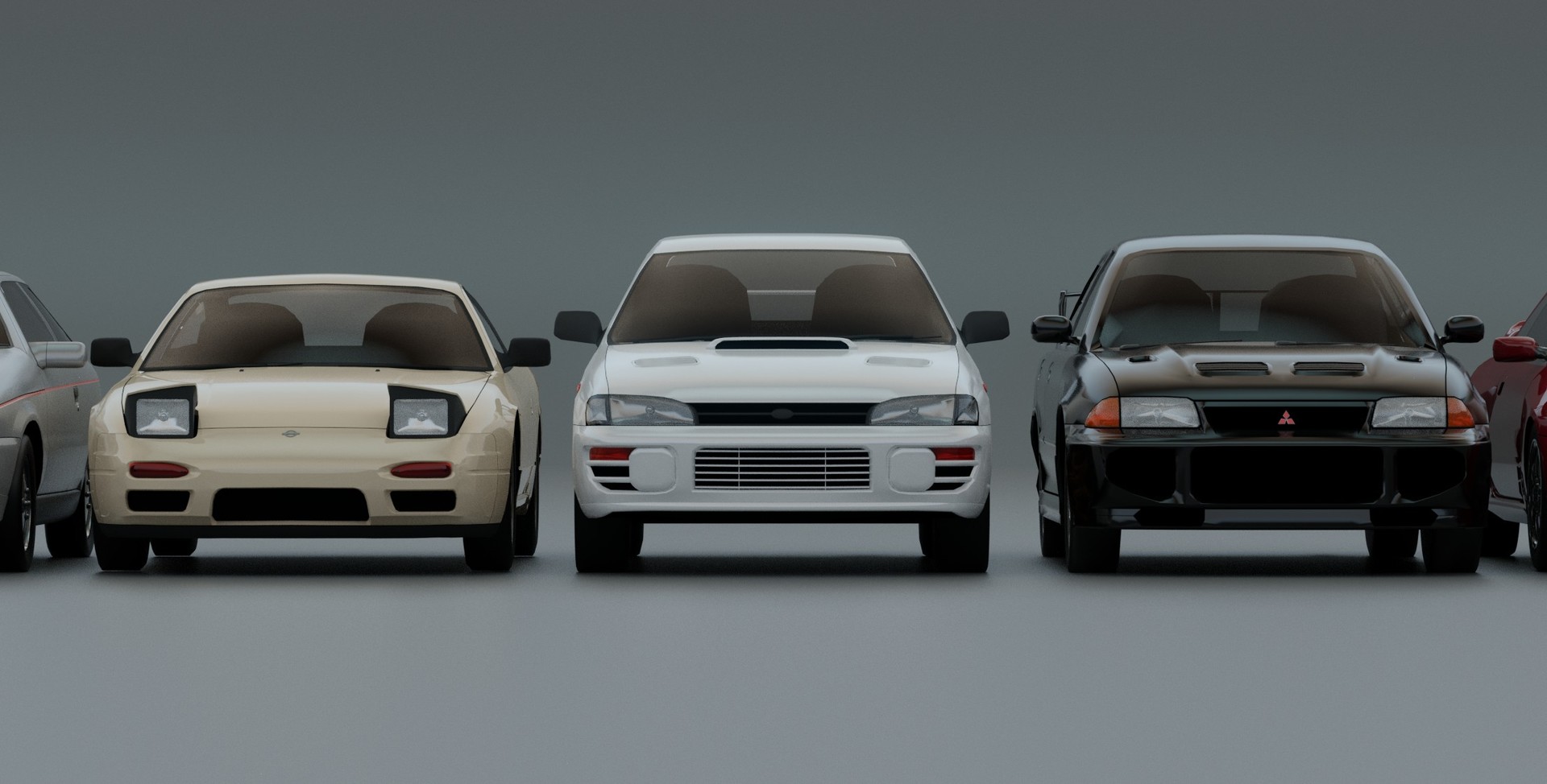 Ringolds Vītiņš - Collection of My Current Mid-Poly Car Models