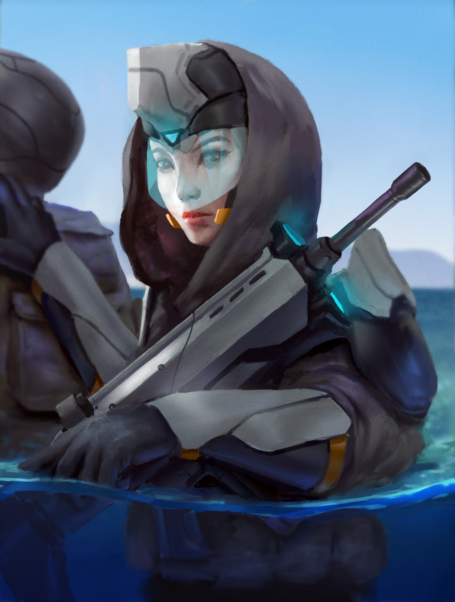 ArtStation - Action Card : Soldier