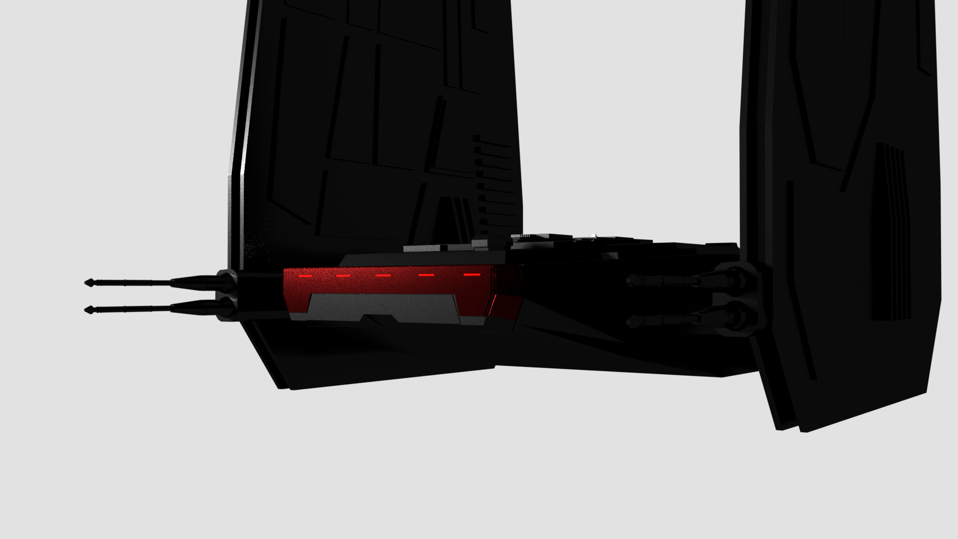 ArtStation - Command shuttle Kylo Ren