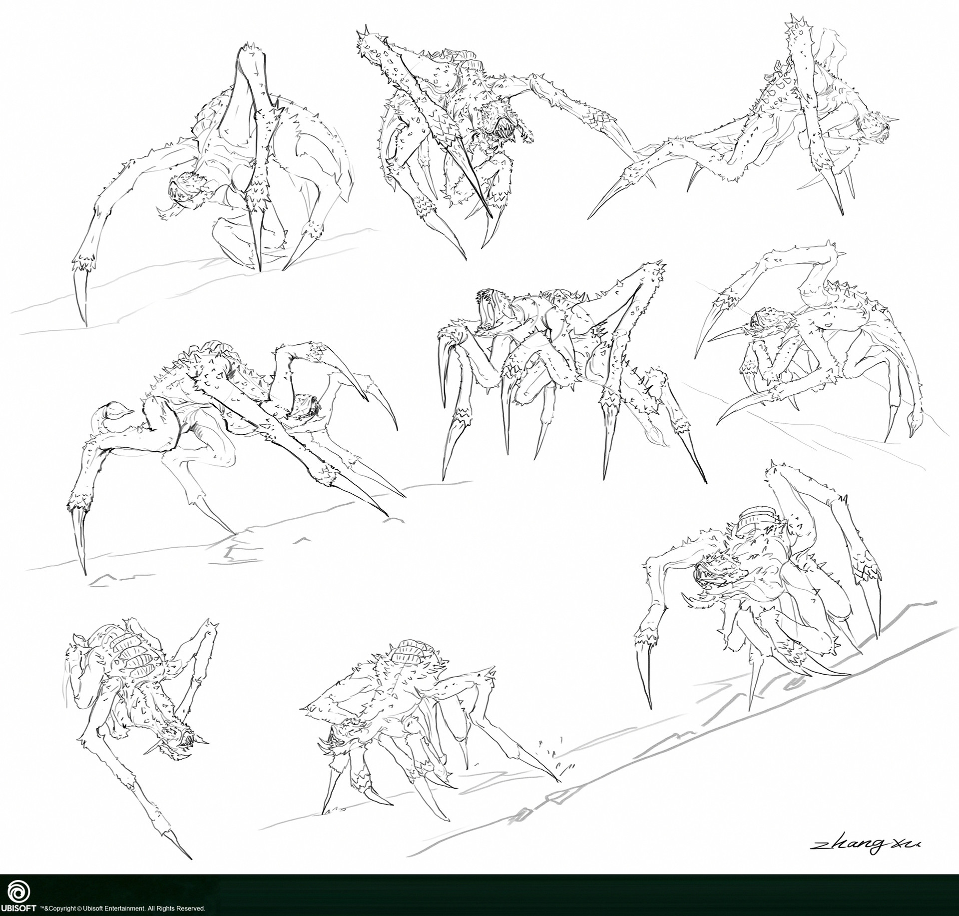 ArtStation - Creature concept design