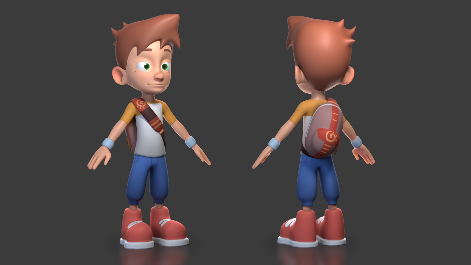 Miguel Lobo - Leo 3D Character Model from "Leo's Forest"