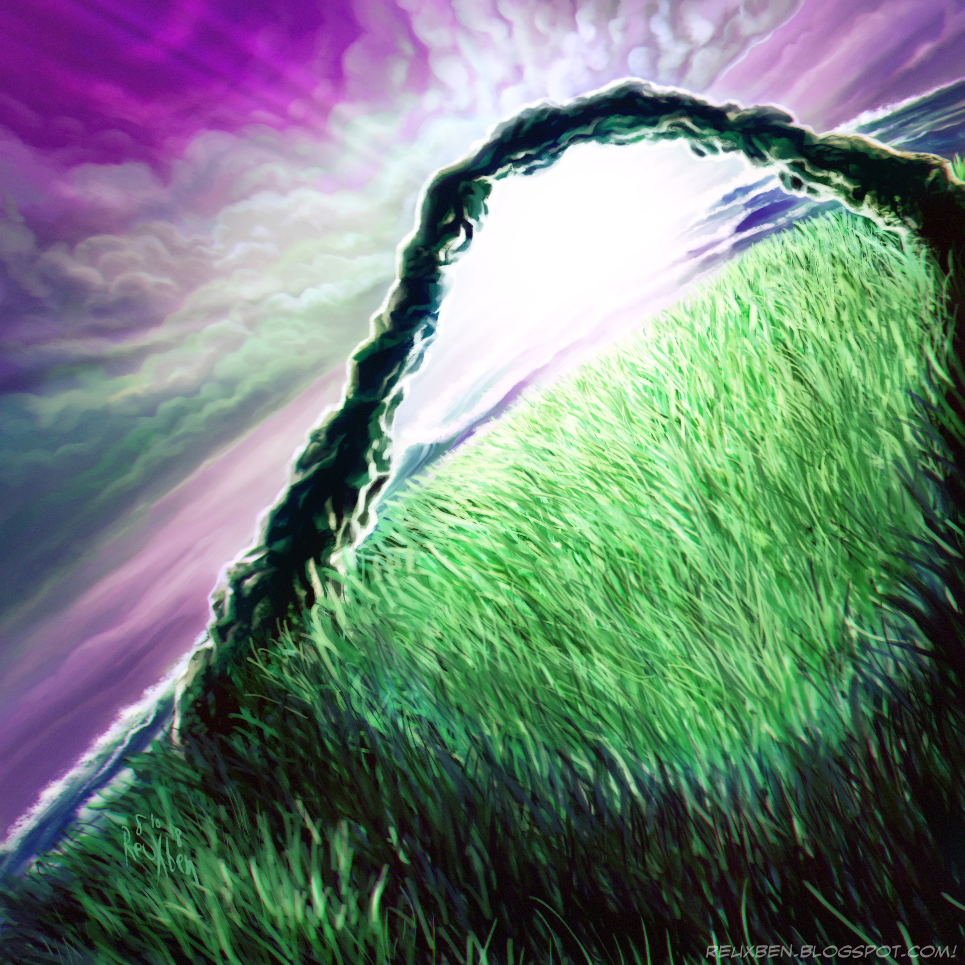 ArtStation - Green Ocean