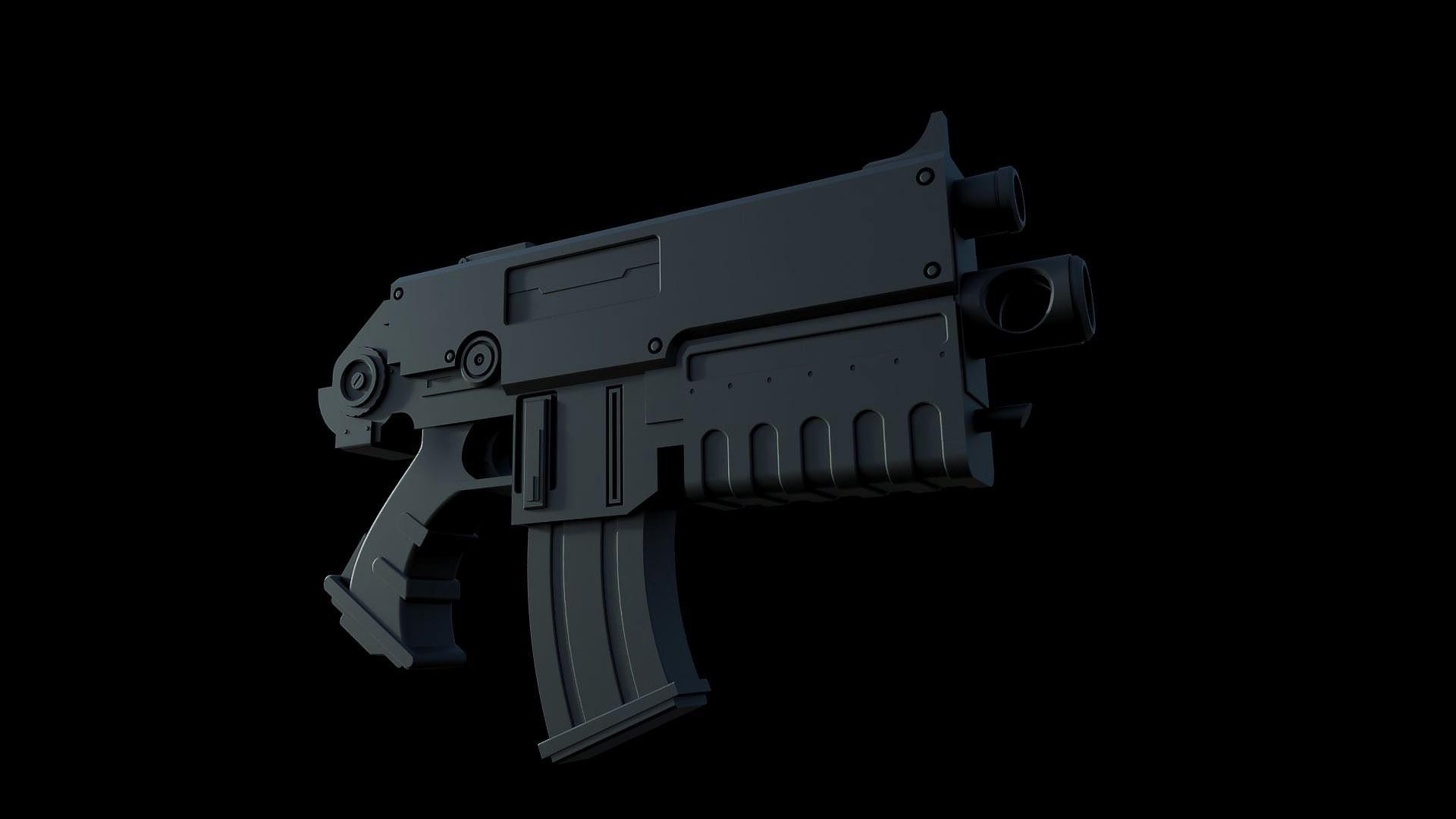 ArtStation - Warhammer 40k bolter WIP