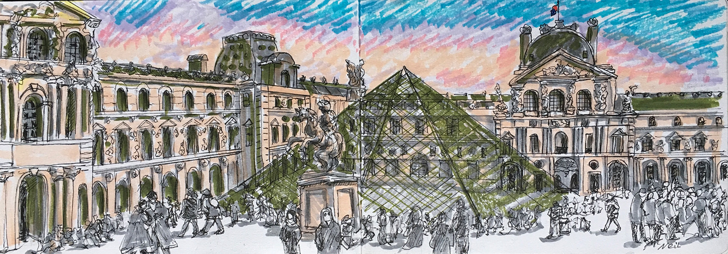 Sharon - Paris Sketchbook