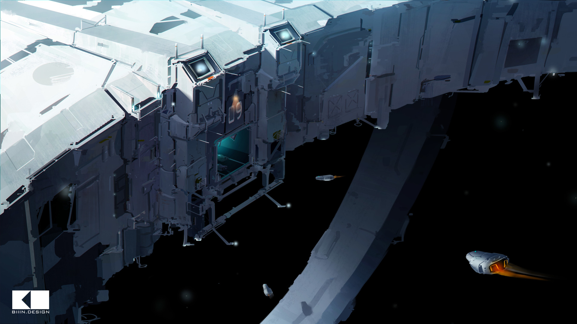 ArtStation - space station