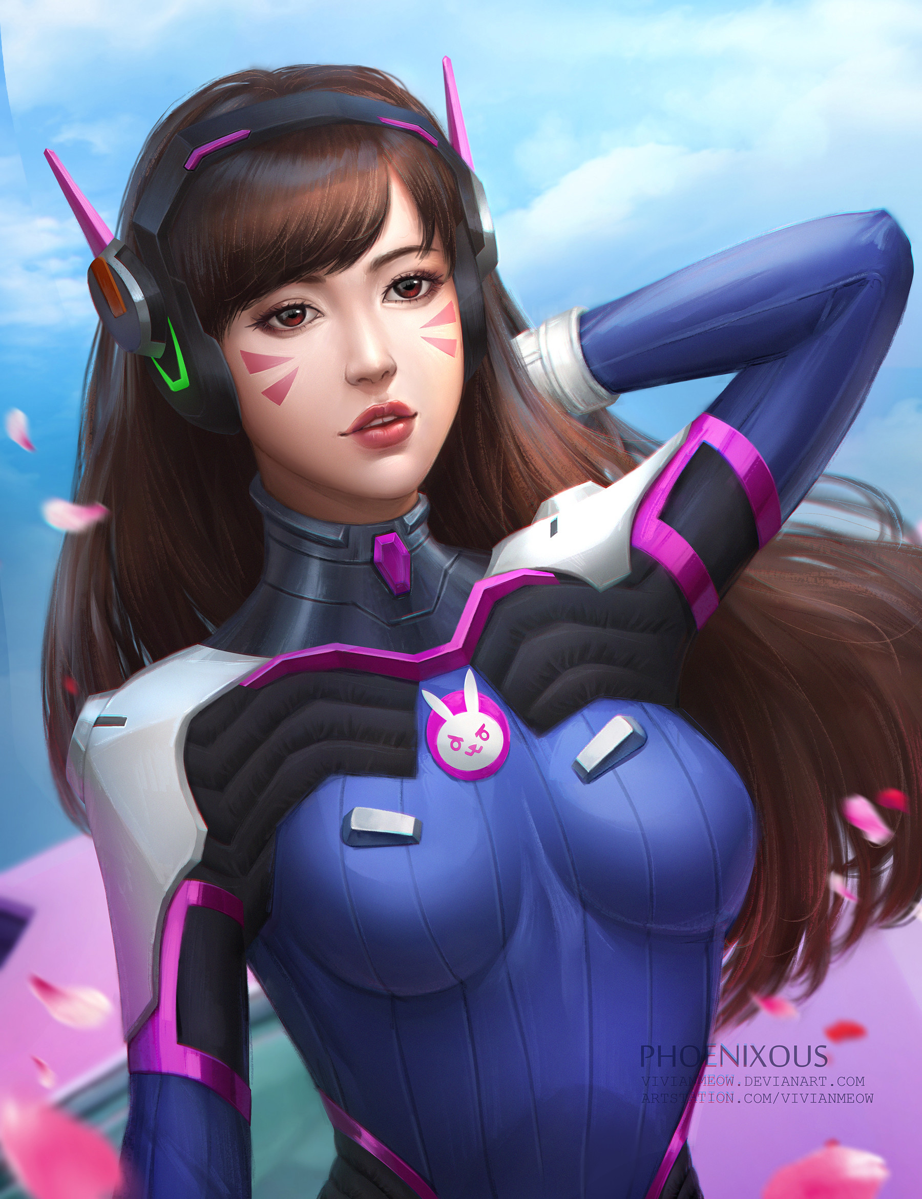 Artstation D Va Fanart