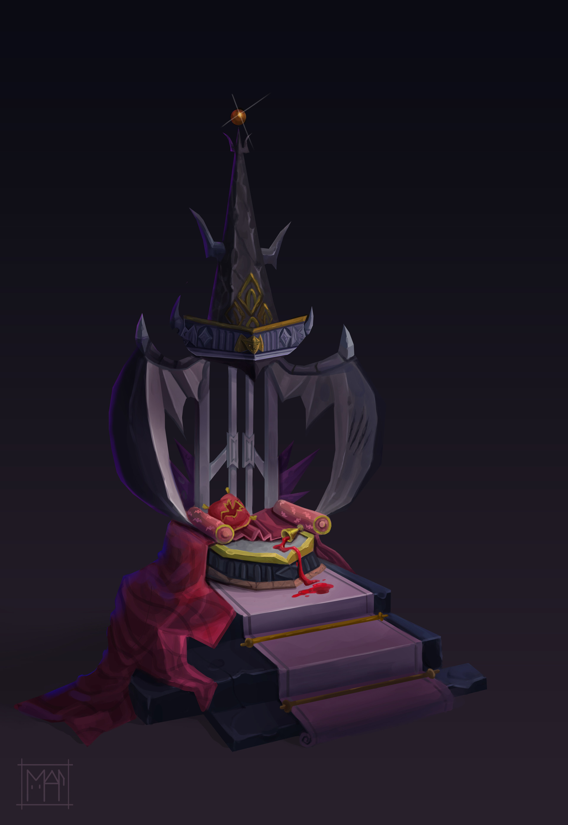 ArtStation - The Vampire's Throne