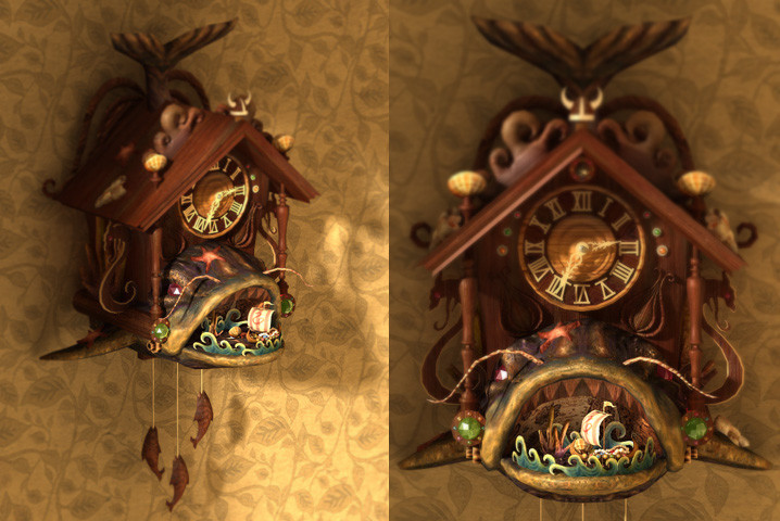 ArtStation - CooCoo clock