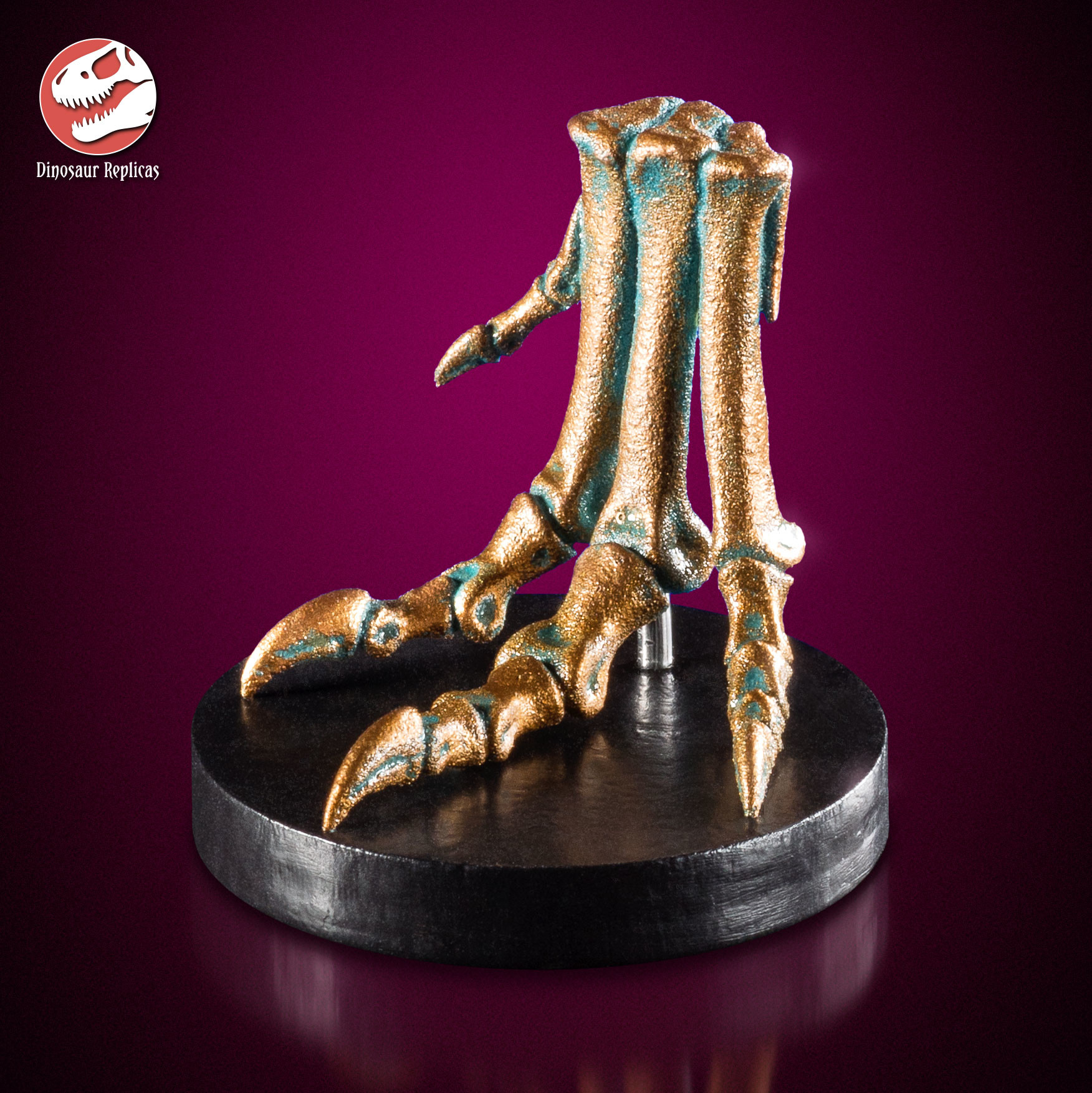 ArtStation - Dinosaur 3D printed foot bones - Allosaurus