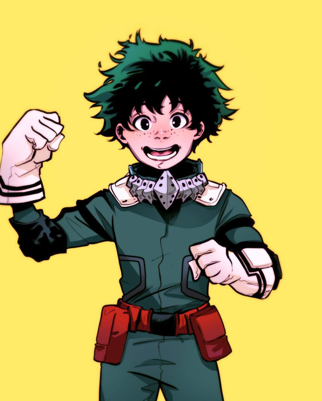 ArtStation - Midoriya drawn in my style.