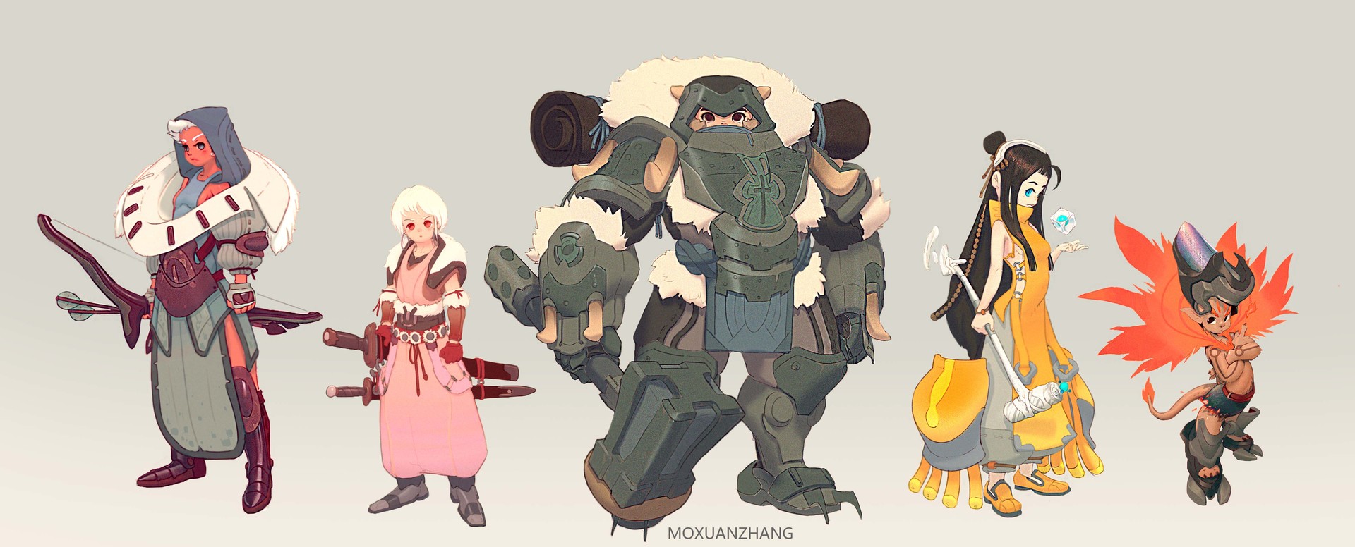 ArtStation - Character Lineup 6