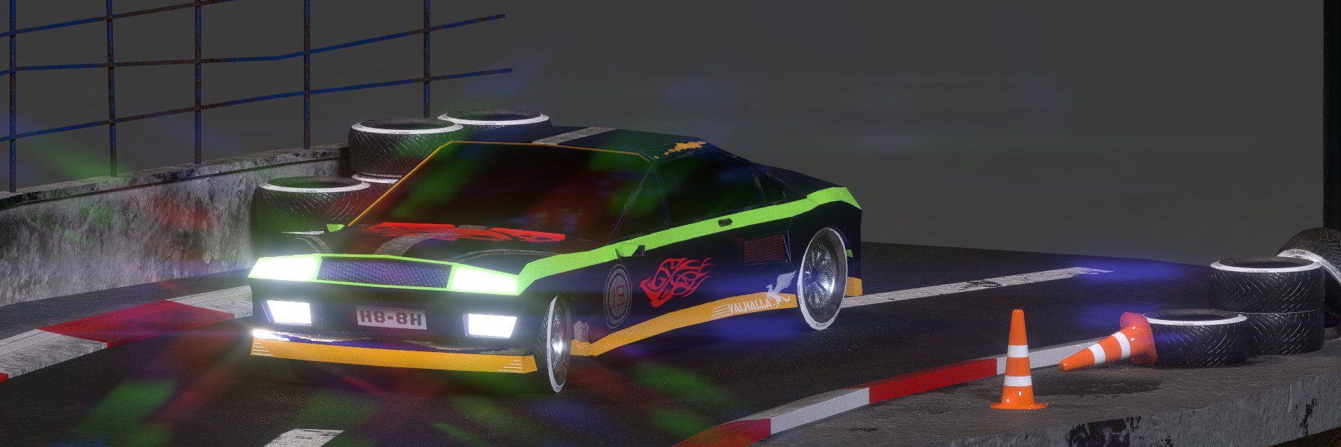 ArtStation - Car course circuit