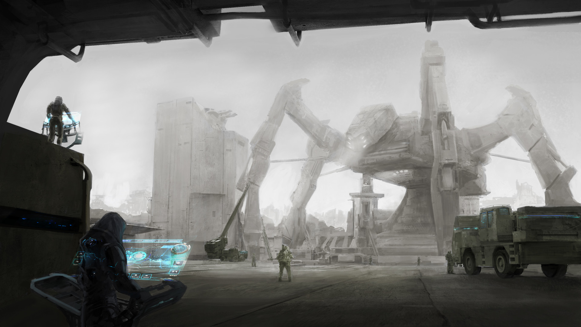 ArtStation - Spider machinery