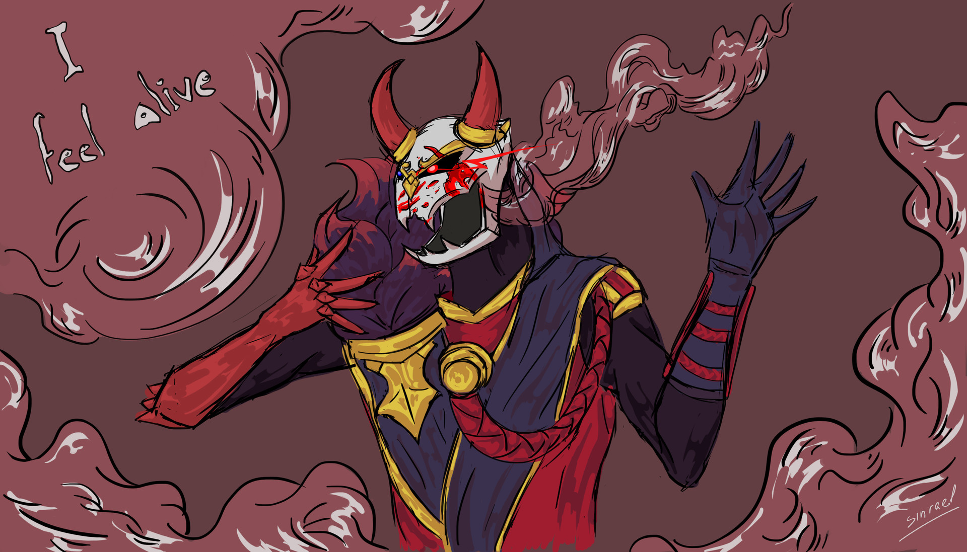 ArtStation - [2018] League of Legends - Blood Moon Jhin