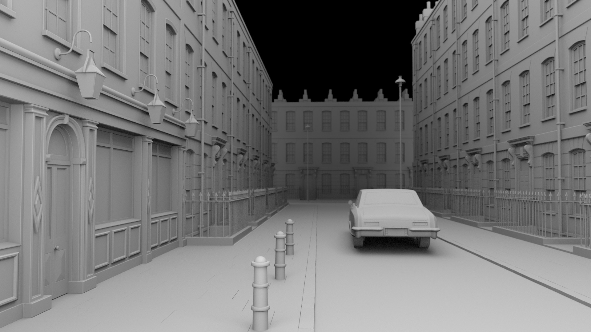 Sergio Castañeda - Street 3D model