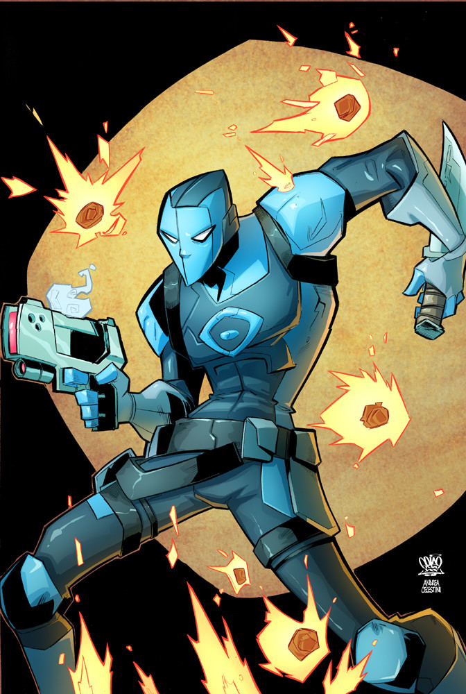 ArtStation - Lucky Shot cover comicbook